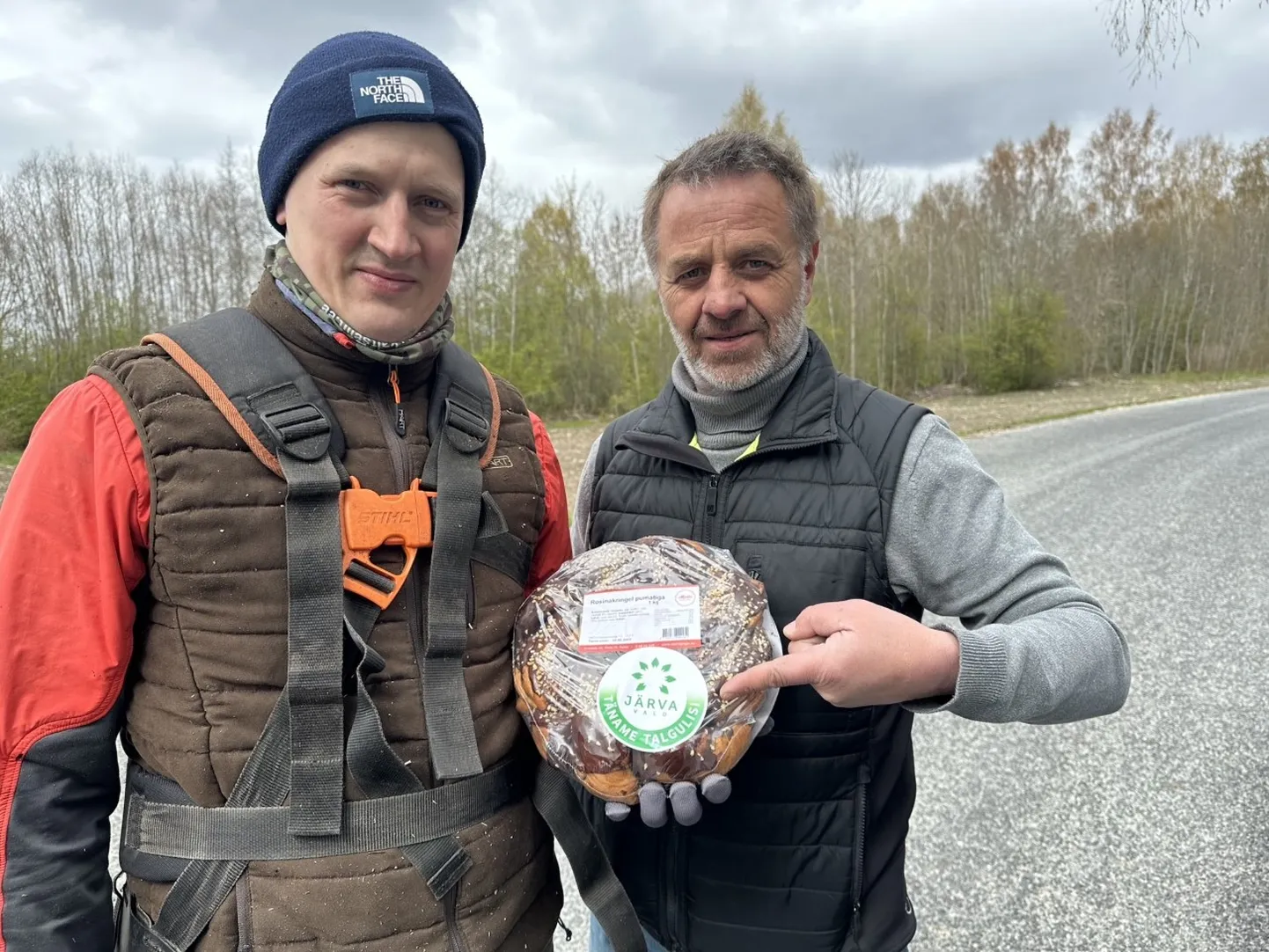 Järva vallavalitsus jagas talgulistele 88 kringlit