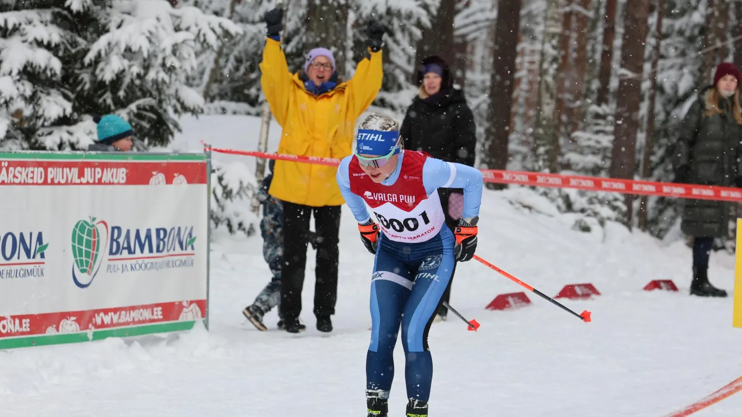 Viljandimaa suusataja Teesi Tuul tuli Tartu maratonil teist aastat ...
