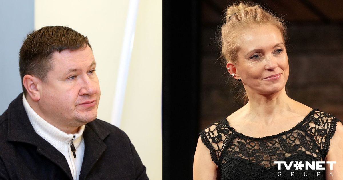 Ogres mērs Egils Helmanis un režisore Ilze Burkovska-Jakobsena panākuši ...