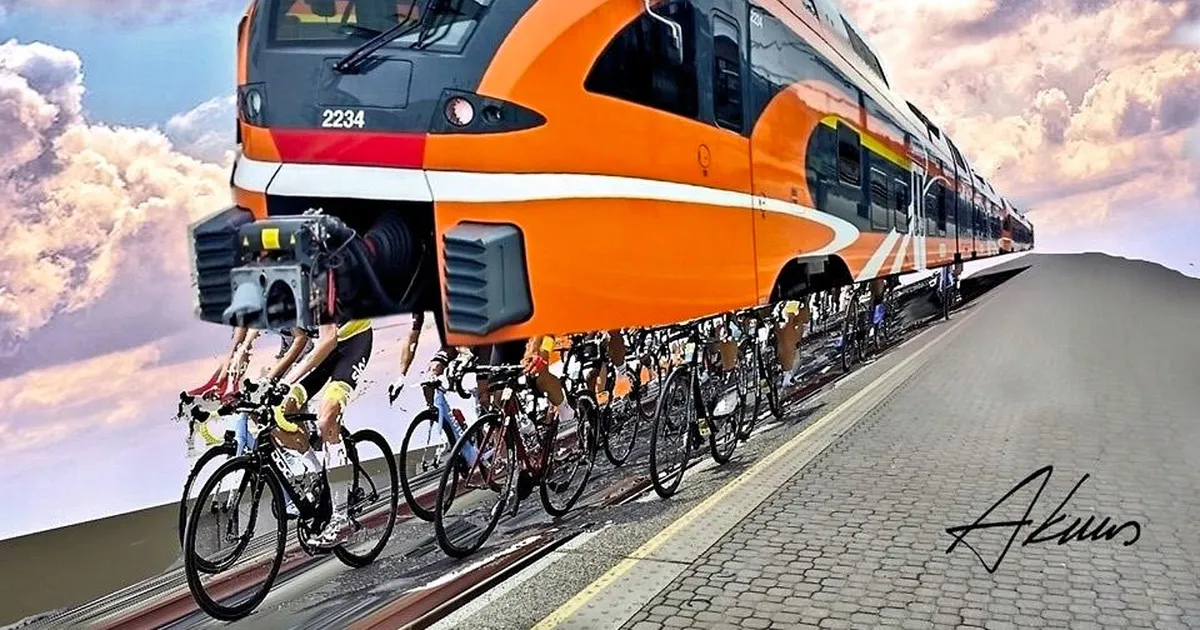 Artur Kuusi karikatuur: Elroni suvine rong ratturitele