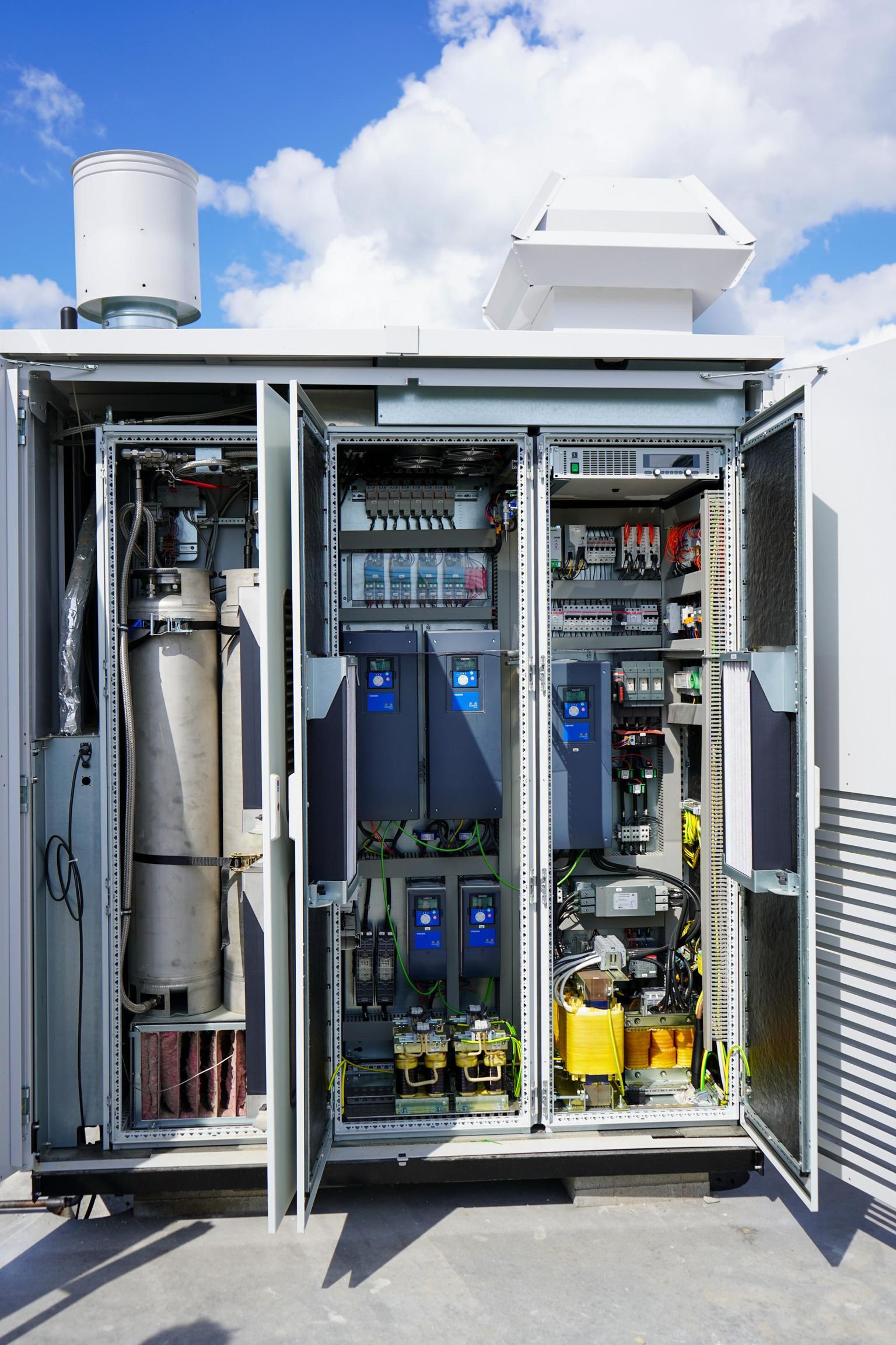 CONVION C60 Mobiilset elektrijaama toidab lehmalägast toodetud biometaan