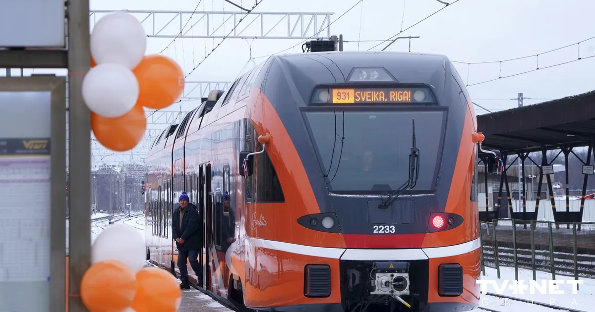 No pirmdienas sāk kursēt vilciens maršrutā Tallina-Tartu-Rīga