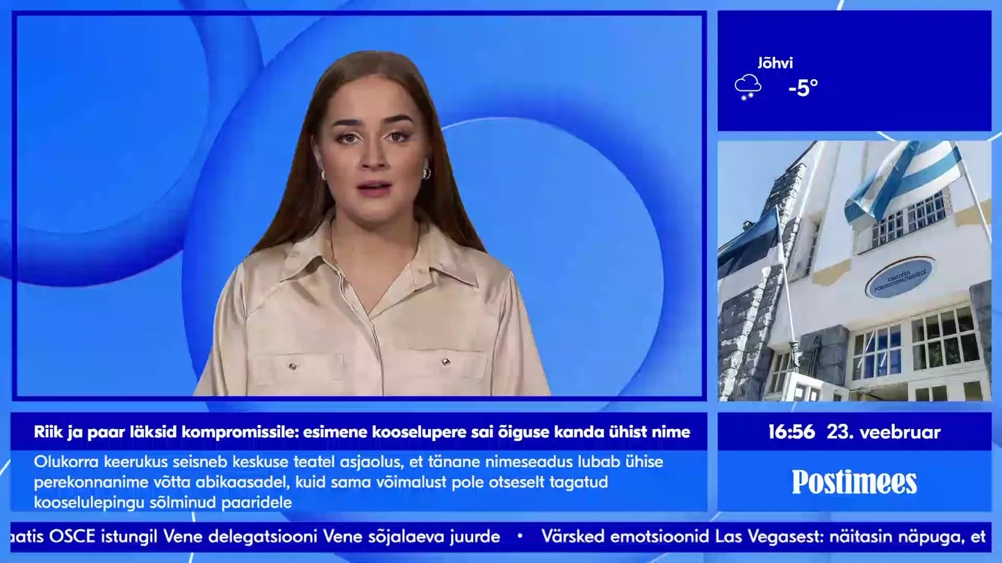 POSTIMEHE TELEUUDISED Riik ja paar läksid kompromissile: esimene ...