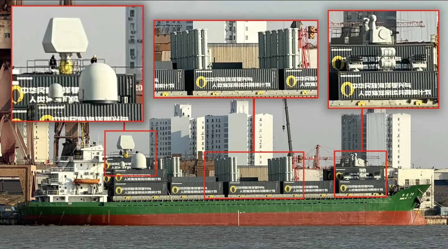 Ühte Hiina sadamasse ilmus ühtäkki selline hirmu külvav monstrum
