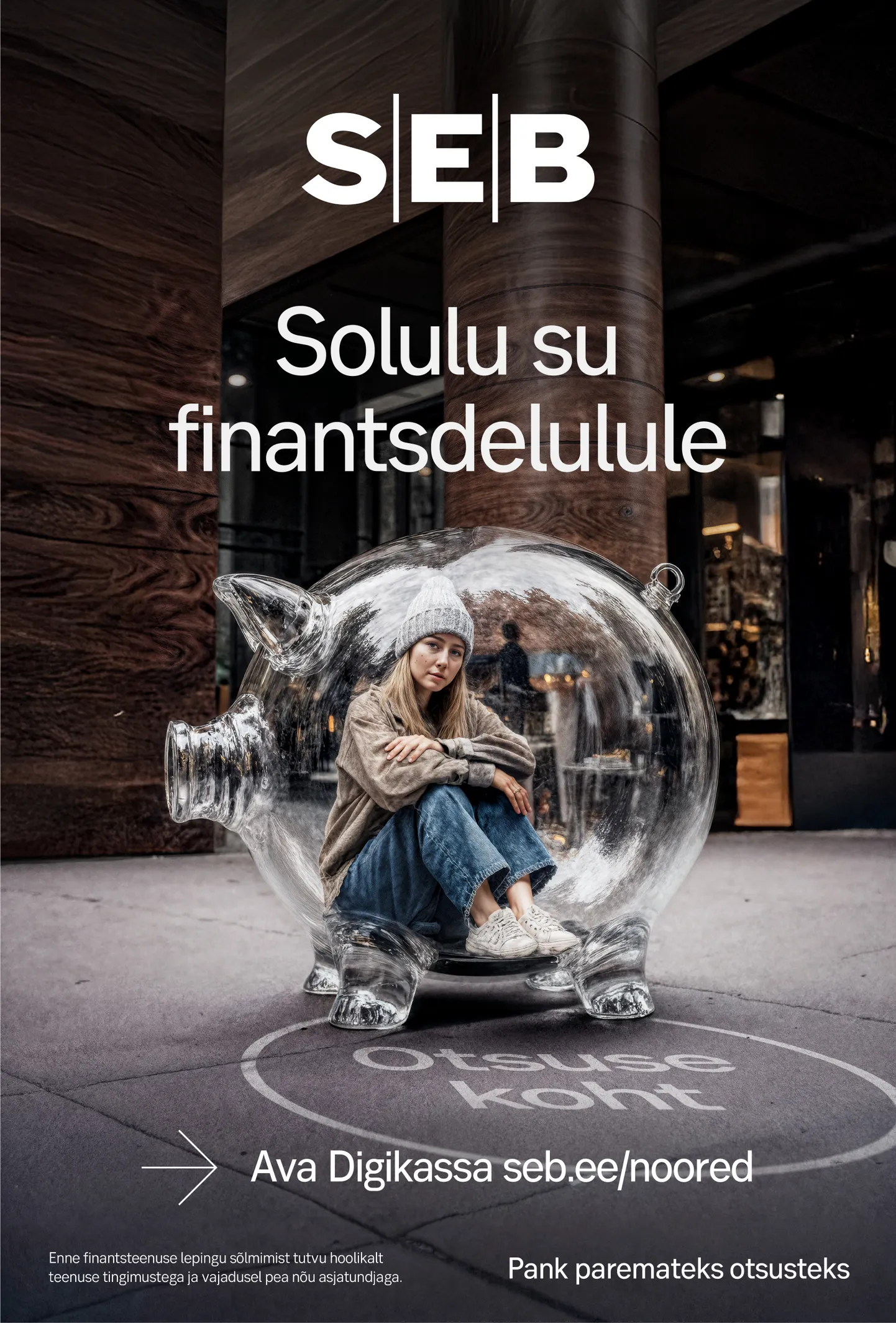 OLED NÄINUD? SEB panga noortele suunatud reklaam kütab kirgi ...