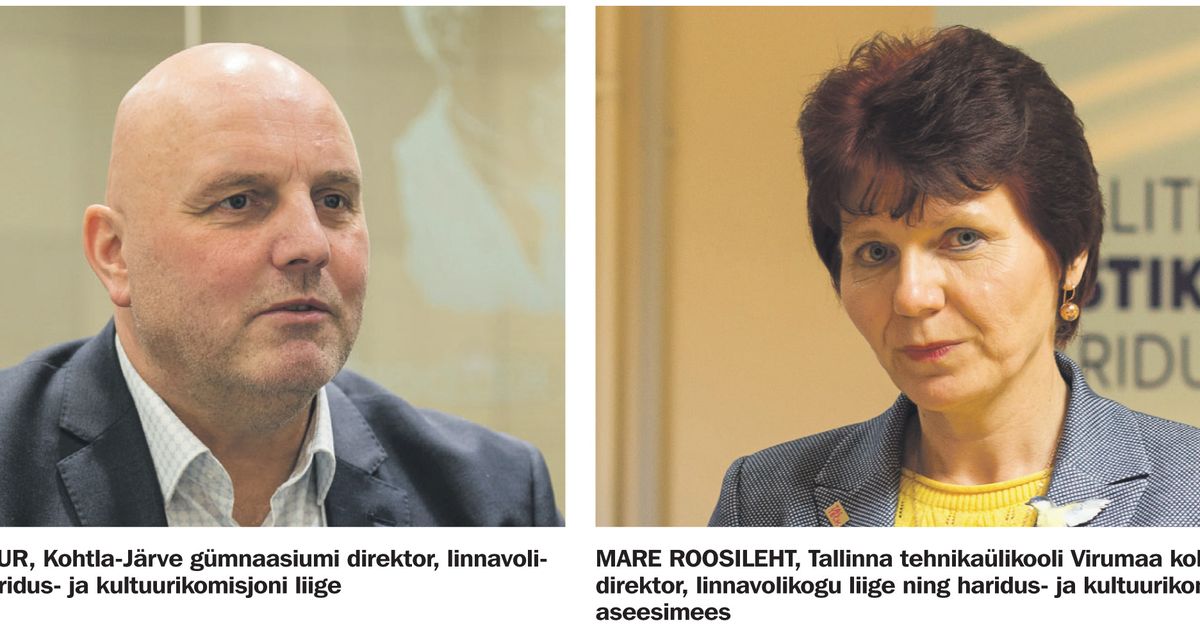 HENDRIK AGUR JA MARE ROOSILEHT Ringkaitse Kohtla-Järve hariduses