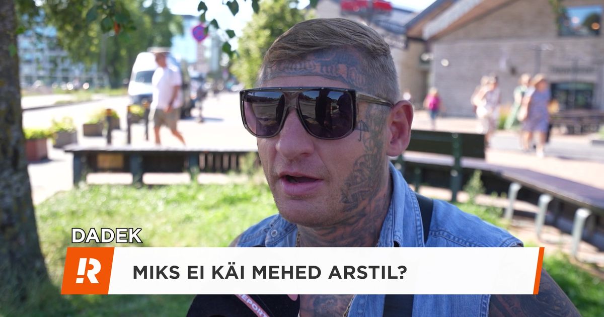 Miks ei käi Eesti mees arsti juures?