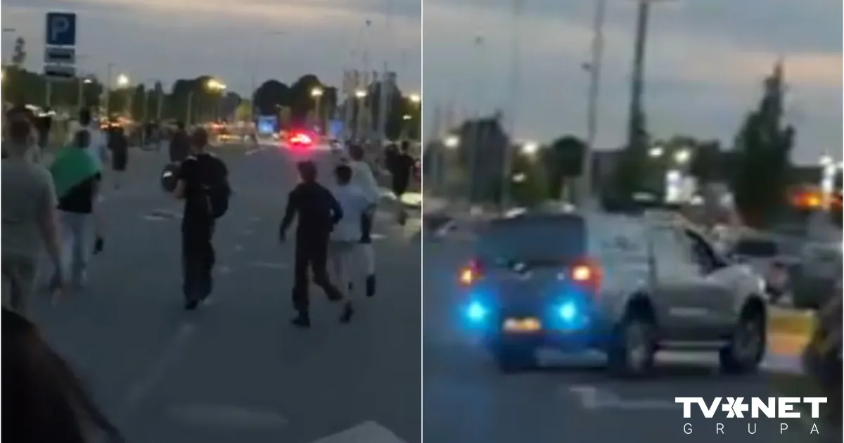VIDEO Bēgšana no policijas un pieķerts dzērājšoferis: pie tirdzniecības ...