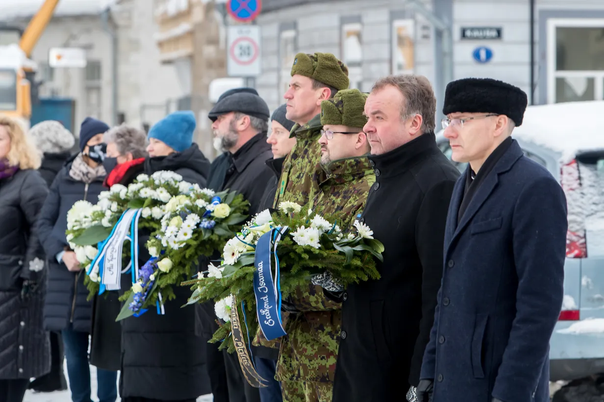 Saarlased meenutasid Tartu rahulepingut