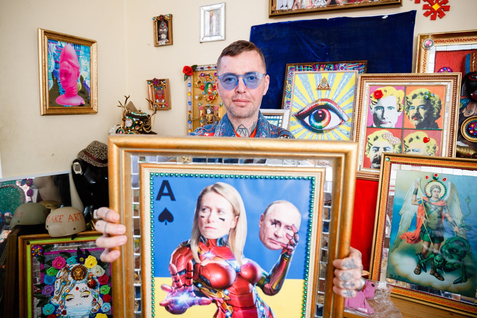 100 NÄGU Toivo Freeman Pilt: poliitkunsti mässaja