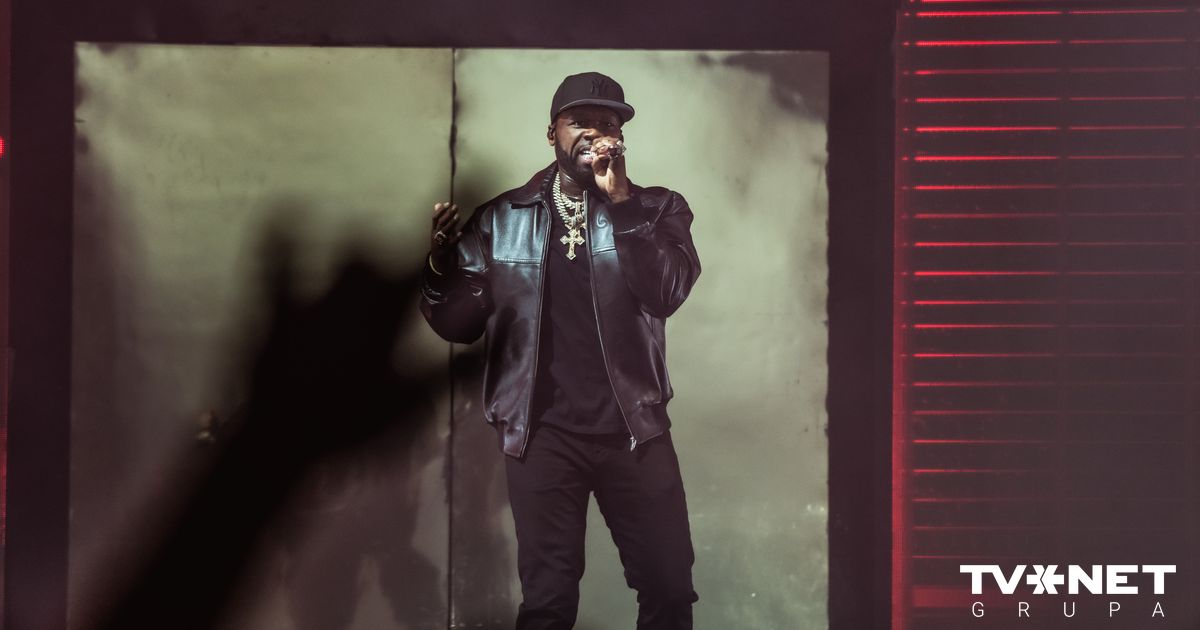 FOTO El concierto de 50 Cent en Riga finaliza con un espectáculo ...