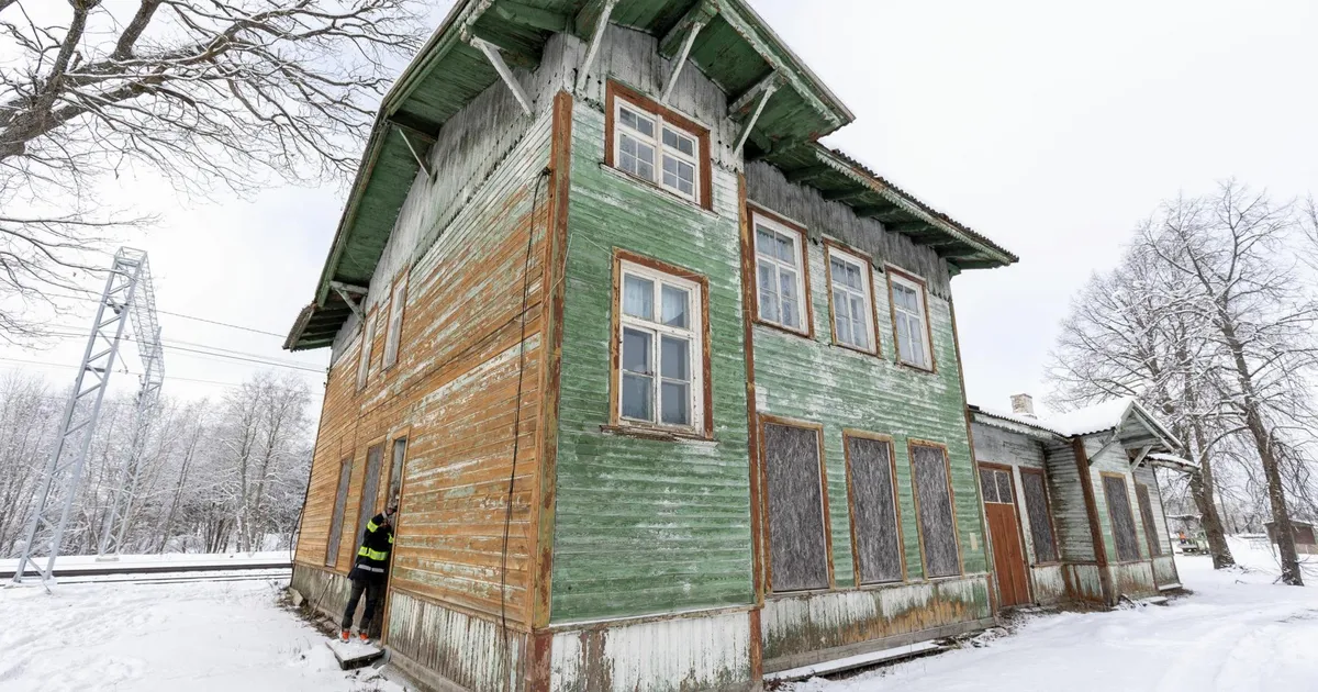 VIDEO Vaata, kuidas Kiltsi raudteejaam lammutati