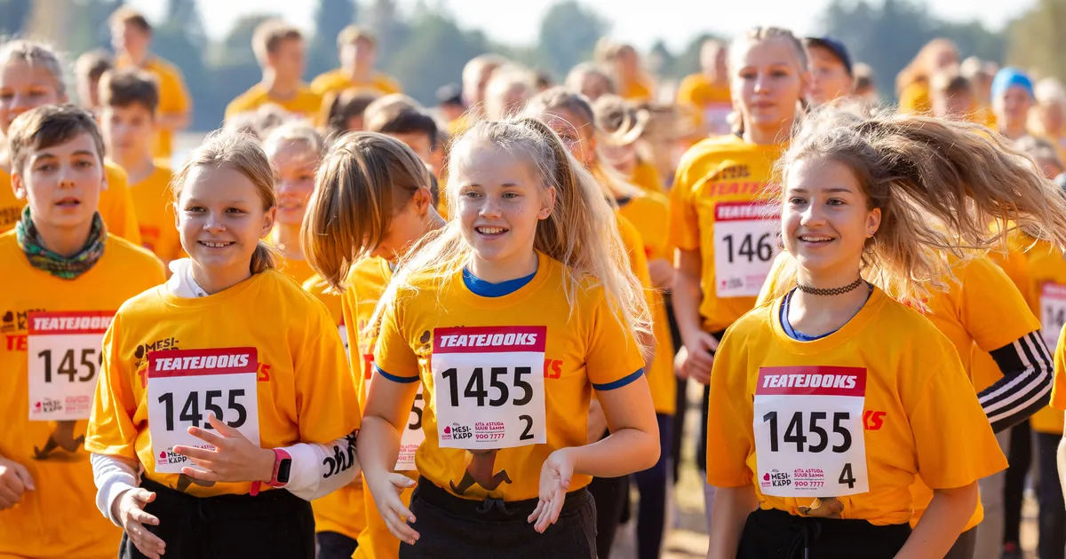 Sajad koolinoored tegid Paides joostes head