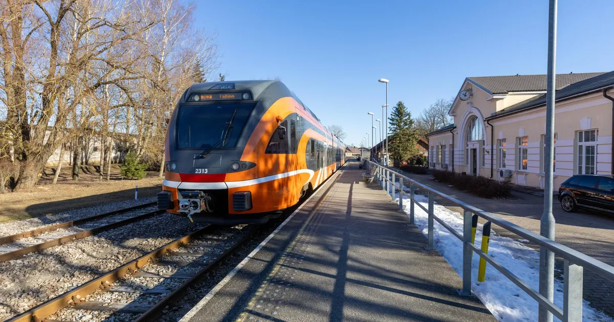 Rongiga sõideti mullu Eestis veidi rohkem kui aasta varem
