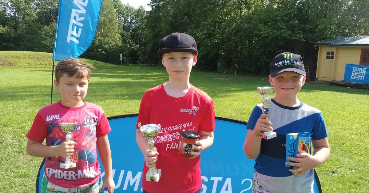 Pöide terviserajal selgusid Laste Karika parimad ketasgolfis