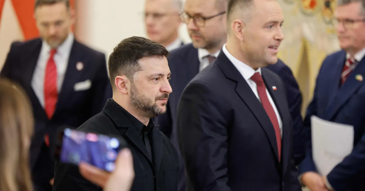 VOLÕÕNIA VARI Poola president soovib Zelenskõilt riigi kõrgeima autasu ...