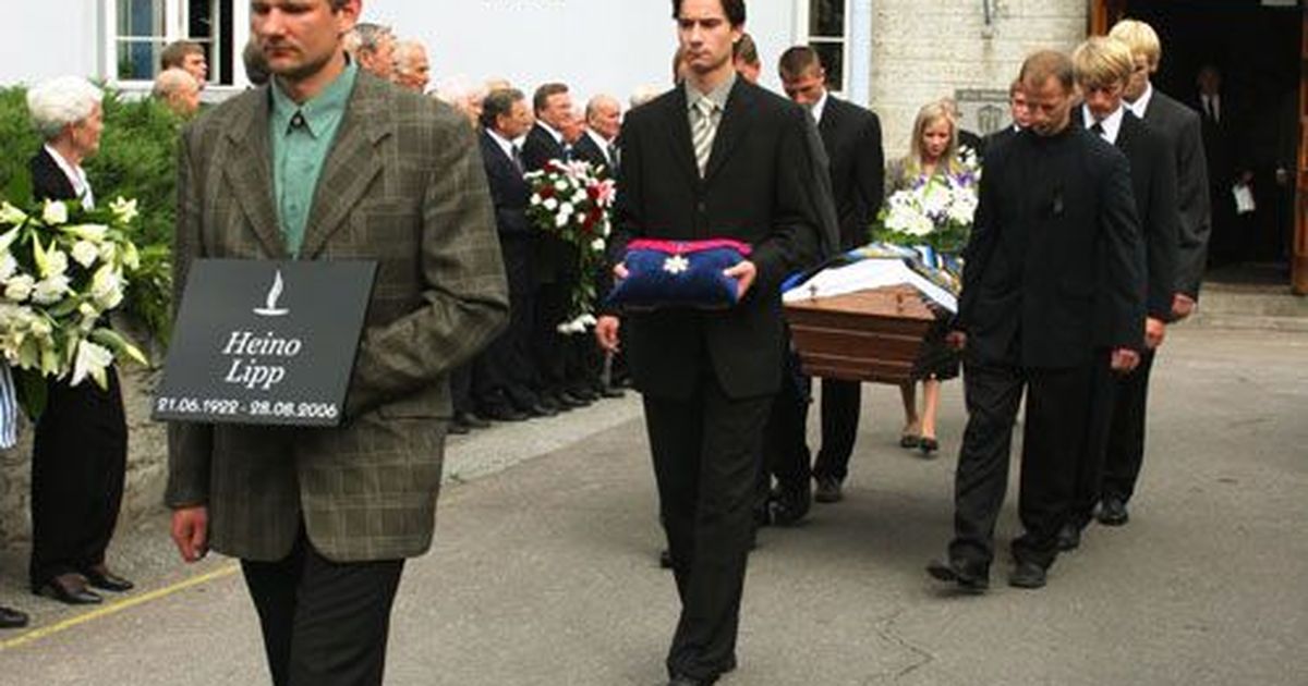 Heino Lipp saadeti viimsele teekonnale