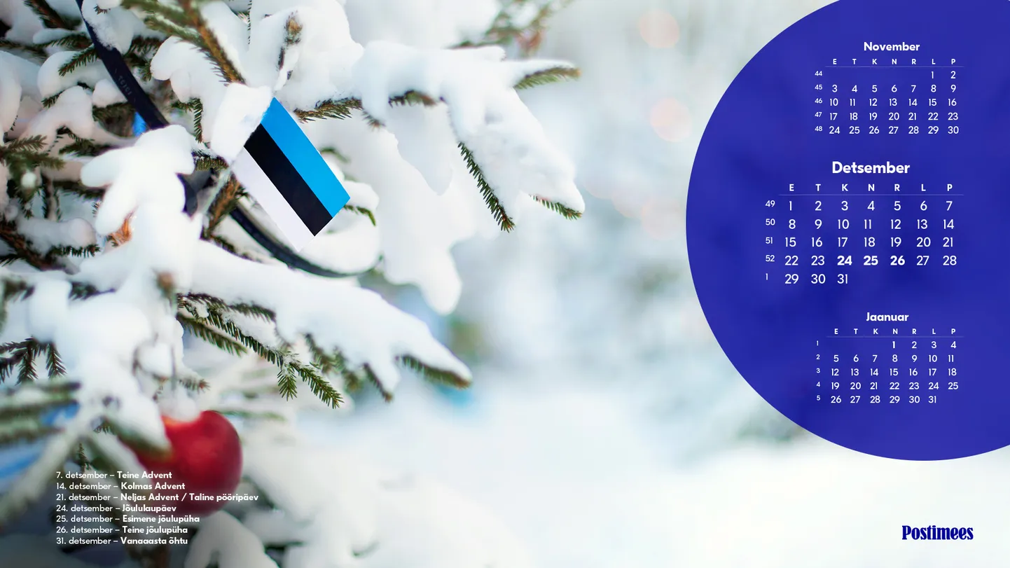 Detsembri kalender 2025