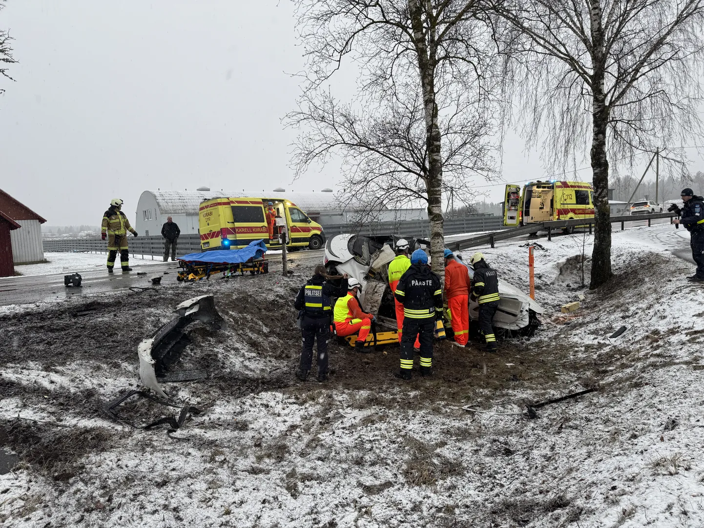 Taaravainul juhtunud liiklusõnnetust uuritakse kriminaalasjas, juhti ...
