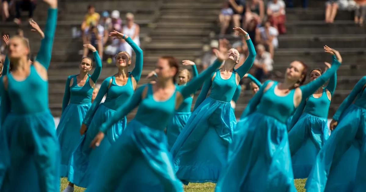 Suur galerii: Kalevi staadionil toimub võimlemispidu «Hingelind»