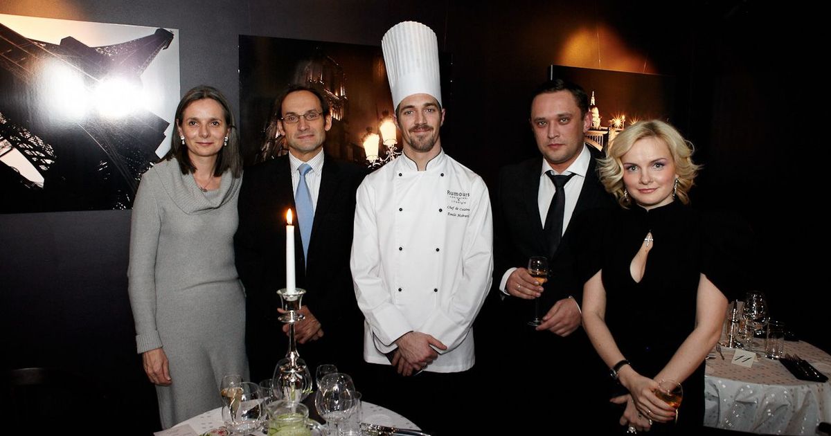 Galerii: Rumoursi gala-õhtusöök prantsuse tippkoka Emile Hebrardi auks