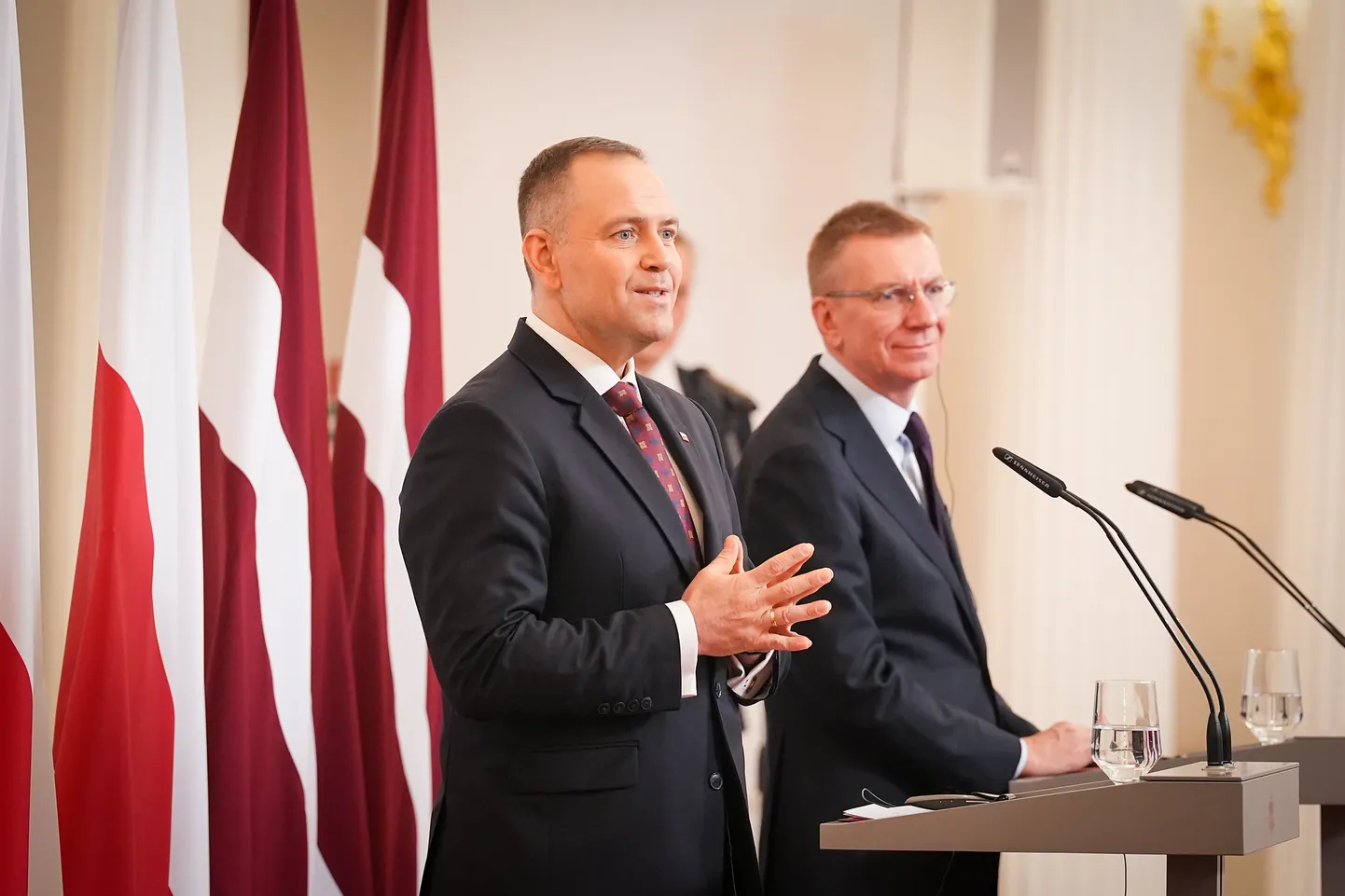 Vizītē Latvijā ieradies Polijas prezidents