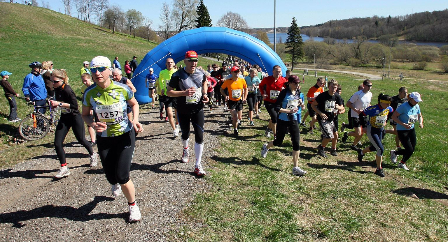 Viljandi järve jooks on parajalt krutskiline