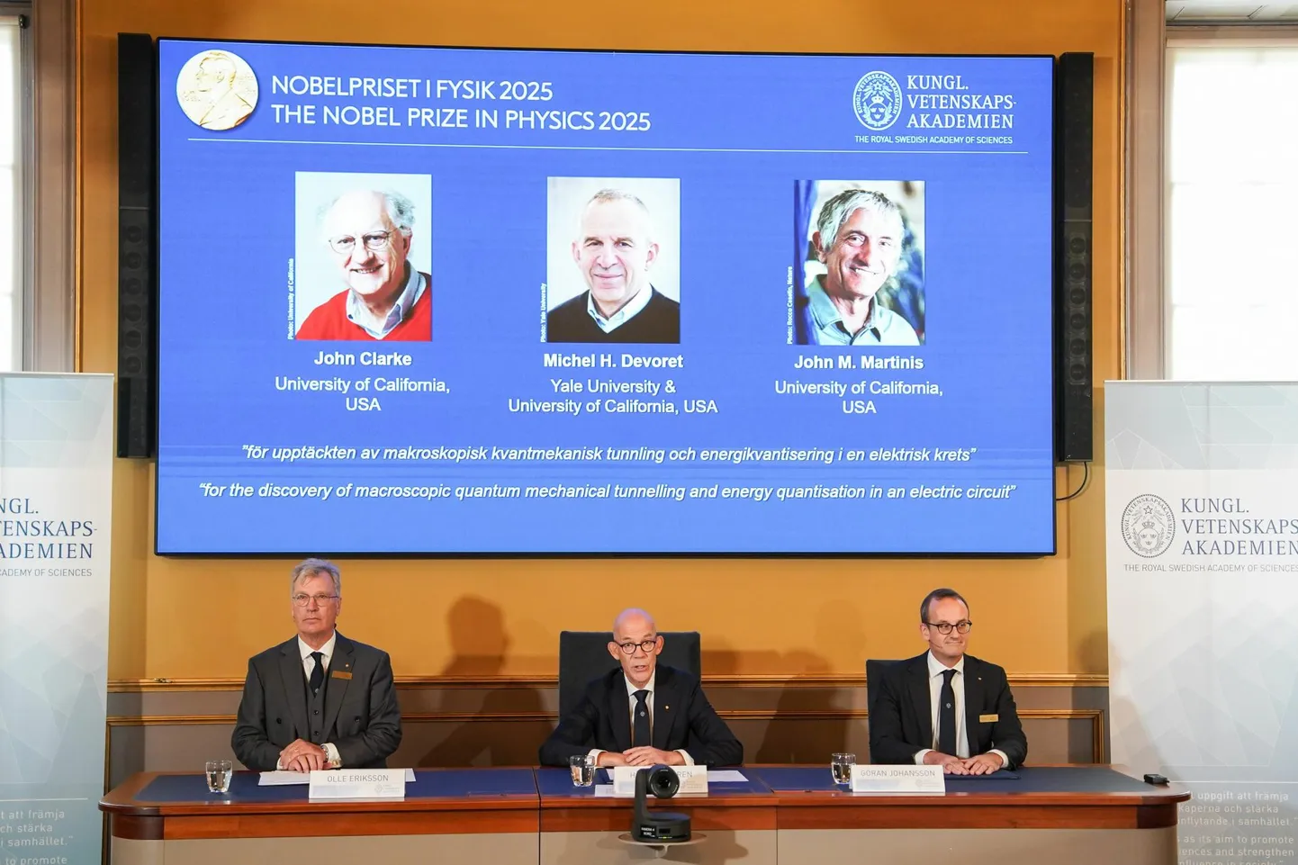 Nobeli füüsikapreemia läks füüsikutele, kes tegidki valmis Schrödingeri ...