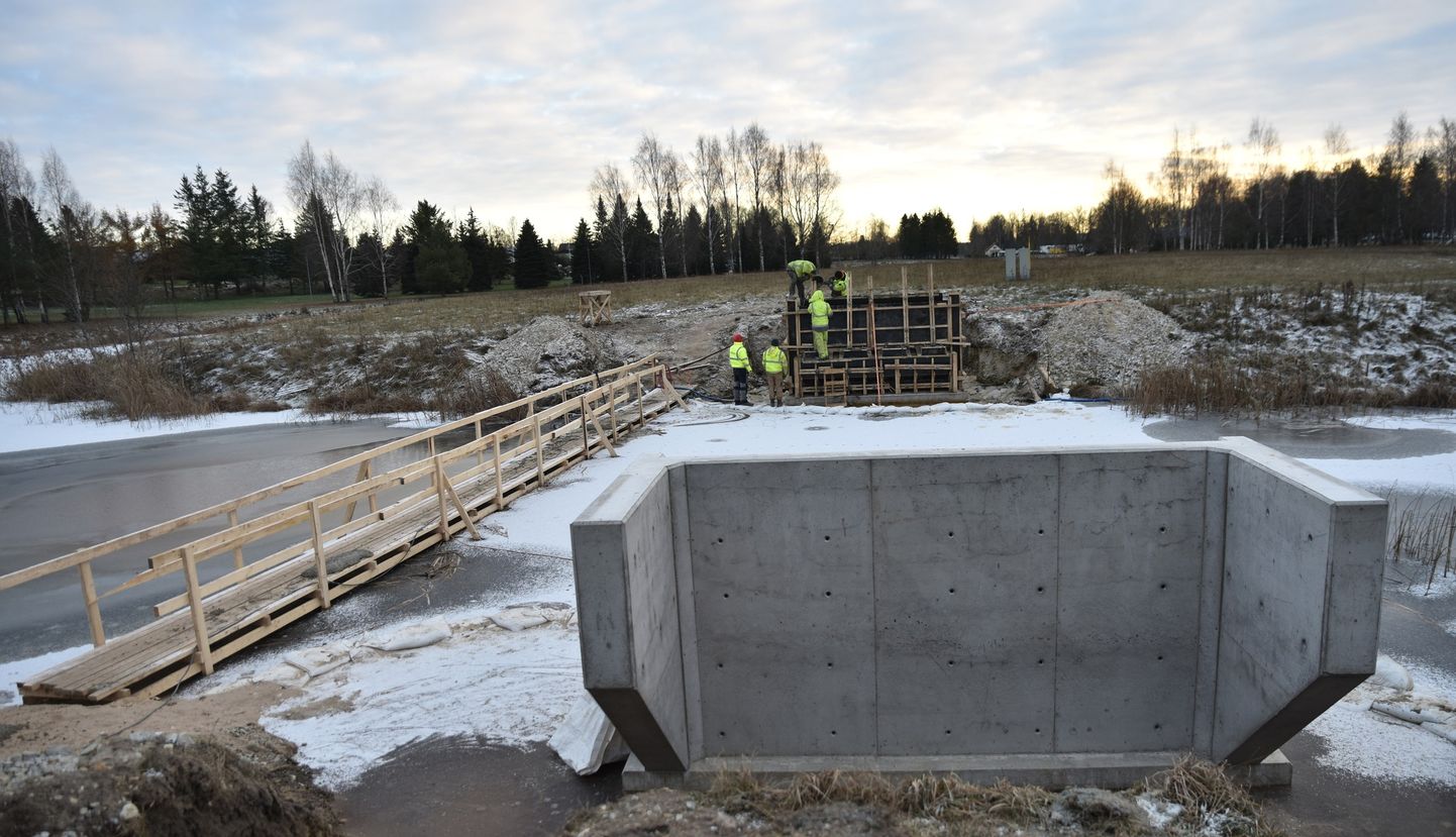 PILDID Sisemaa sillaehitus edeneb sadade tuhandete eurode toel igati ...