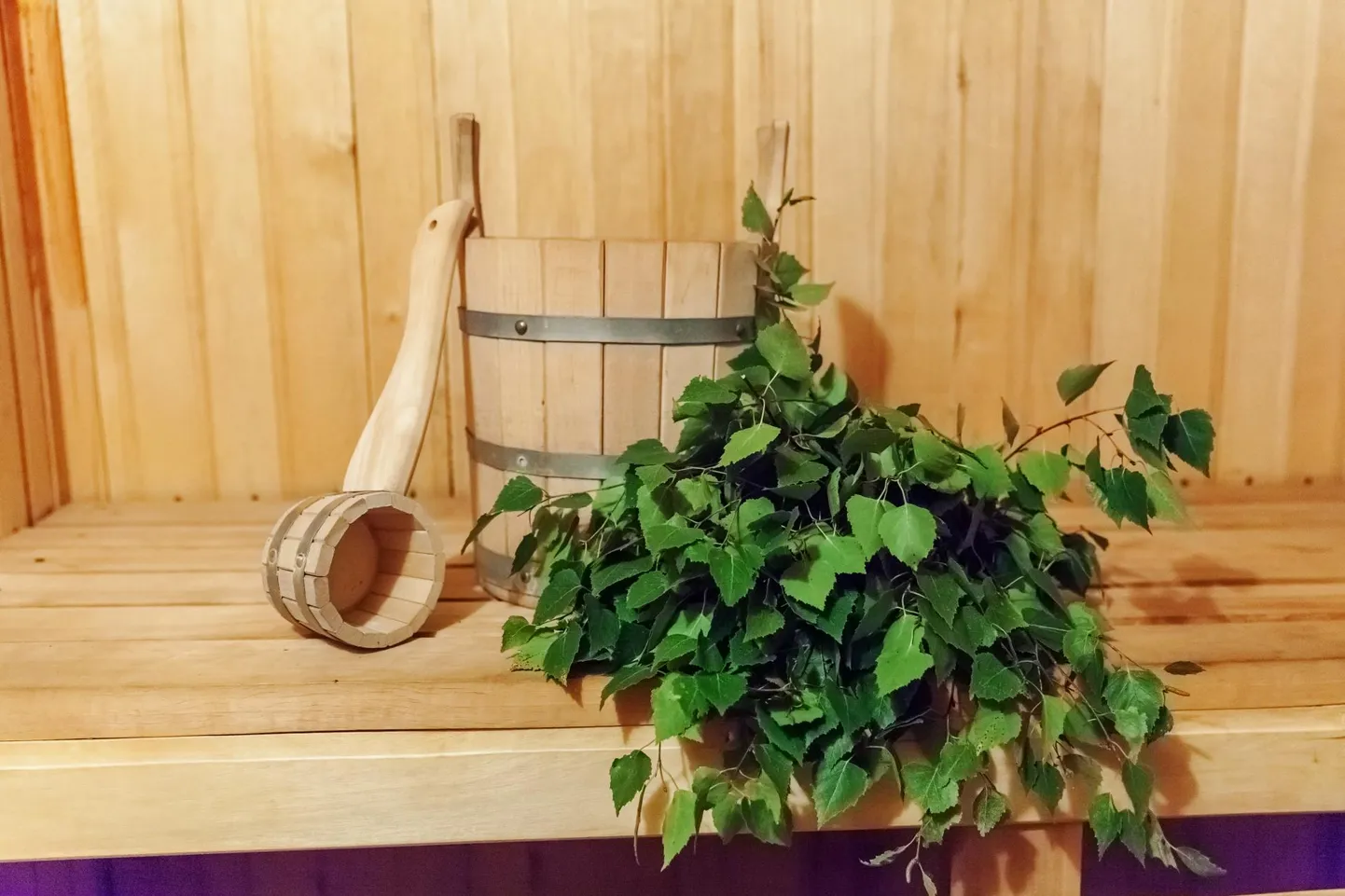 RMK Pühadele mine vastu riigimetsast toodud kasevihaga