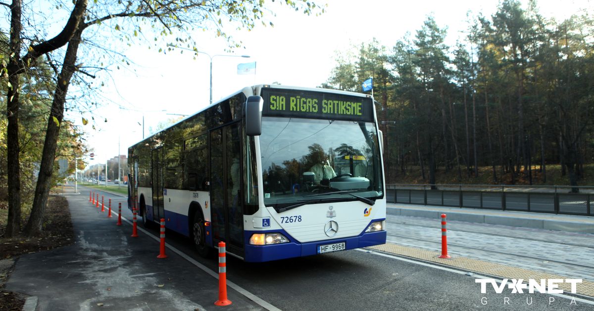 Rīgā uz neilgu laiku būs spēkā izmaiņas 20. un 63. autobusa maršrutā