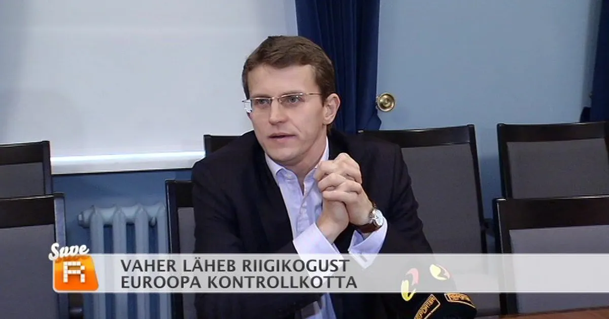 Ken-Marti Vaher läheb Euroopasse tööle