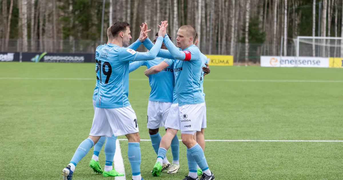 Linnameeskonna kohtumine lõpetab Premium liiga kuuenda vooru
