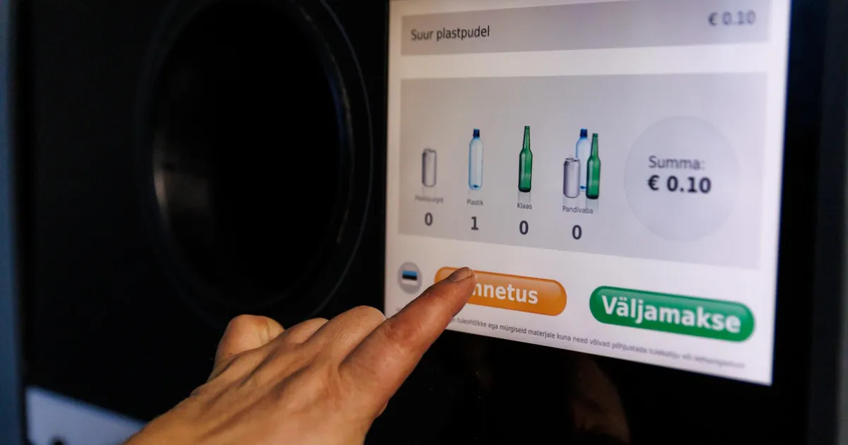 Eelmisel aastal vajutati Pärnumaal taaraautomaatide annetusnuppu üle ...