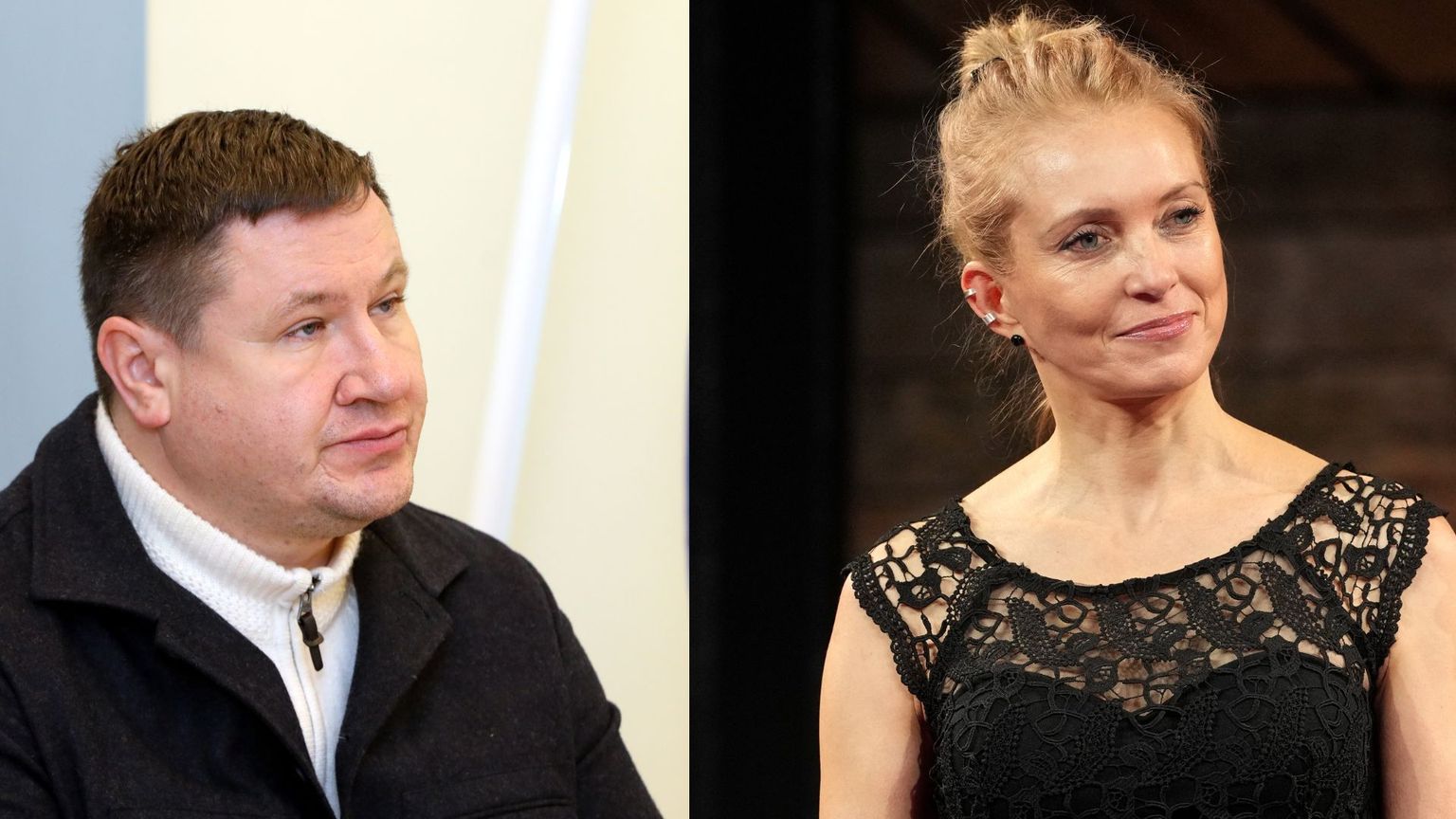 Ogres mērs Egils Helmanis un režisore Ilze Burkovska-Jakobsena panākuši ...