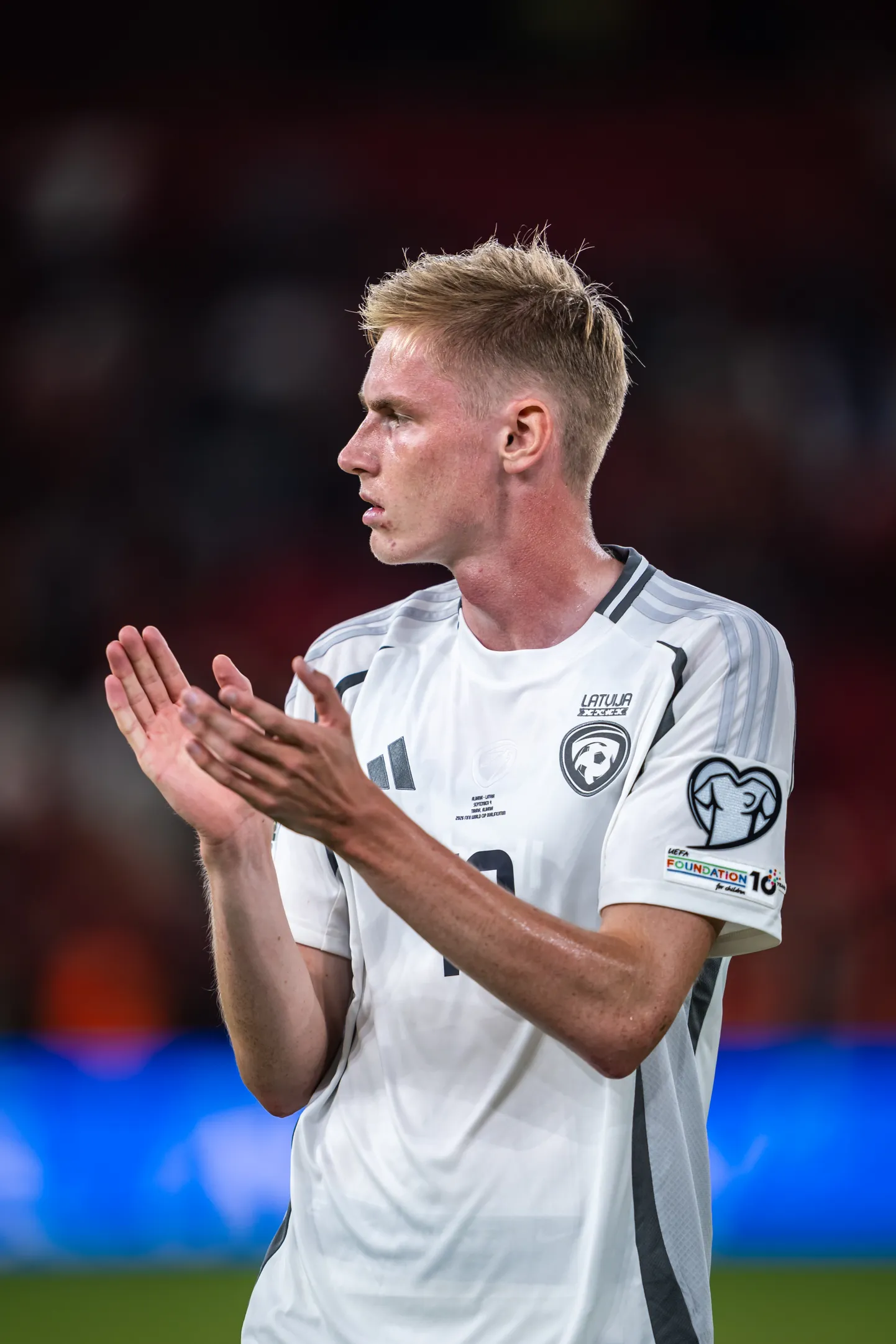 Melnis atgriezies Latvijas futbola izlases kandidātu sarakstā