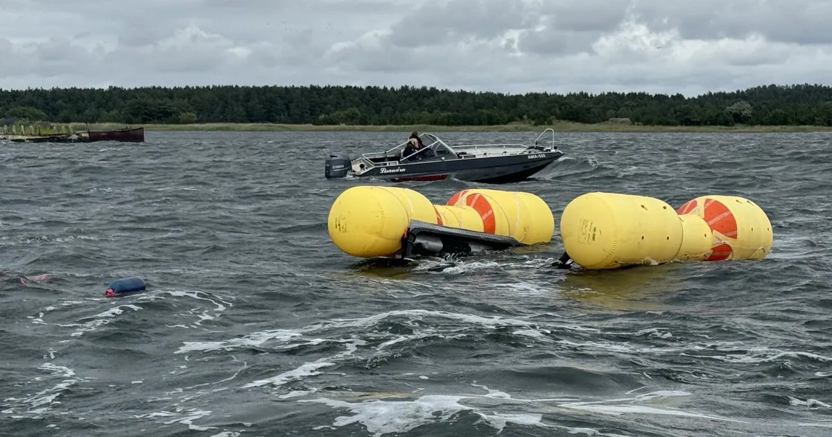 FOTOD Kopteriga Vilsandil alla kukkunud ärimees: minuga on kõik hästi ...