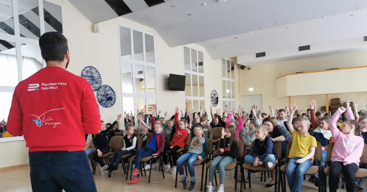 Tapa gümnaasiumi lapsed on raudteeohtudega hästi kursis