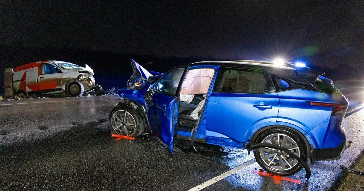 PILDID Valga-Uulu maanteel juhtunud liiklusõnnetuses said viga kahe ...