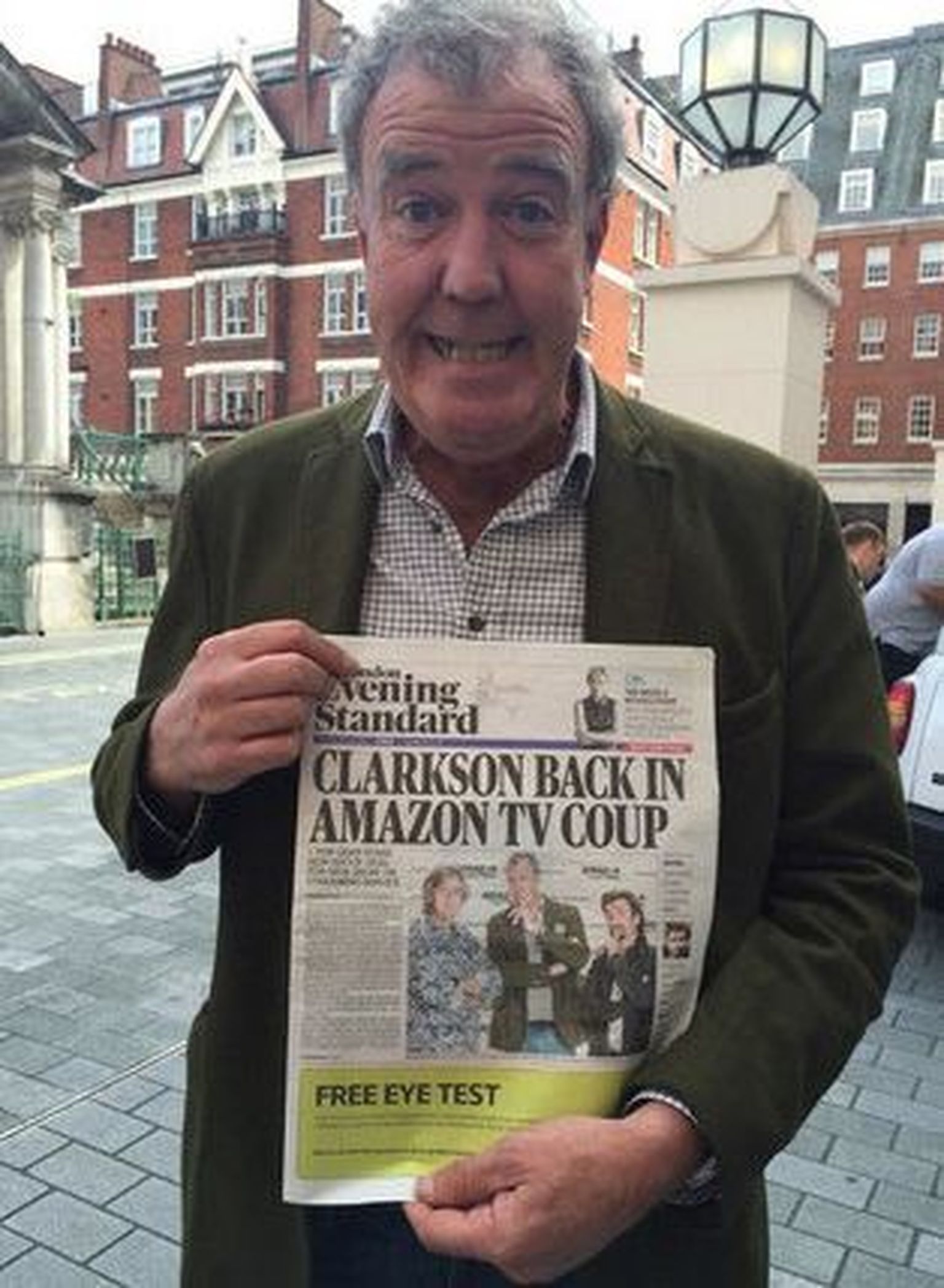 Jeremy Clarkson edastas esimese foto uuest Amazon Prime autosaatest ...