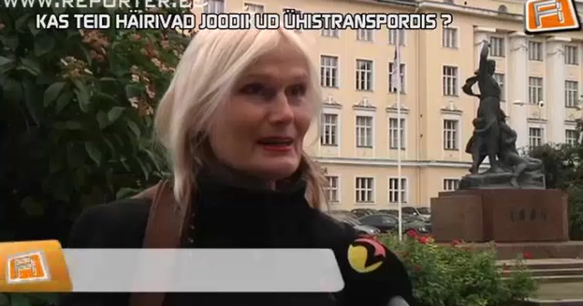 Ühistranspordis joodik, kuidas suhtuda?