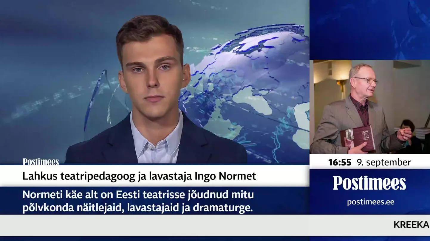 POSTIMEHE TELEUUDISED Lahkus teatripedagoog ja lavastaja Ingo Normet