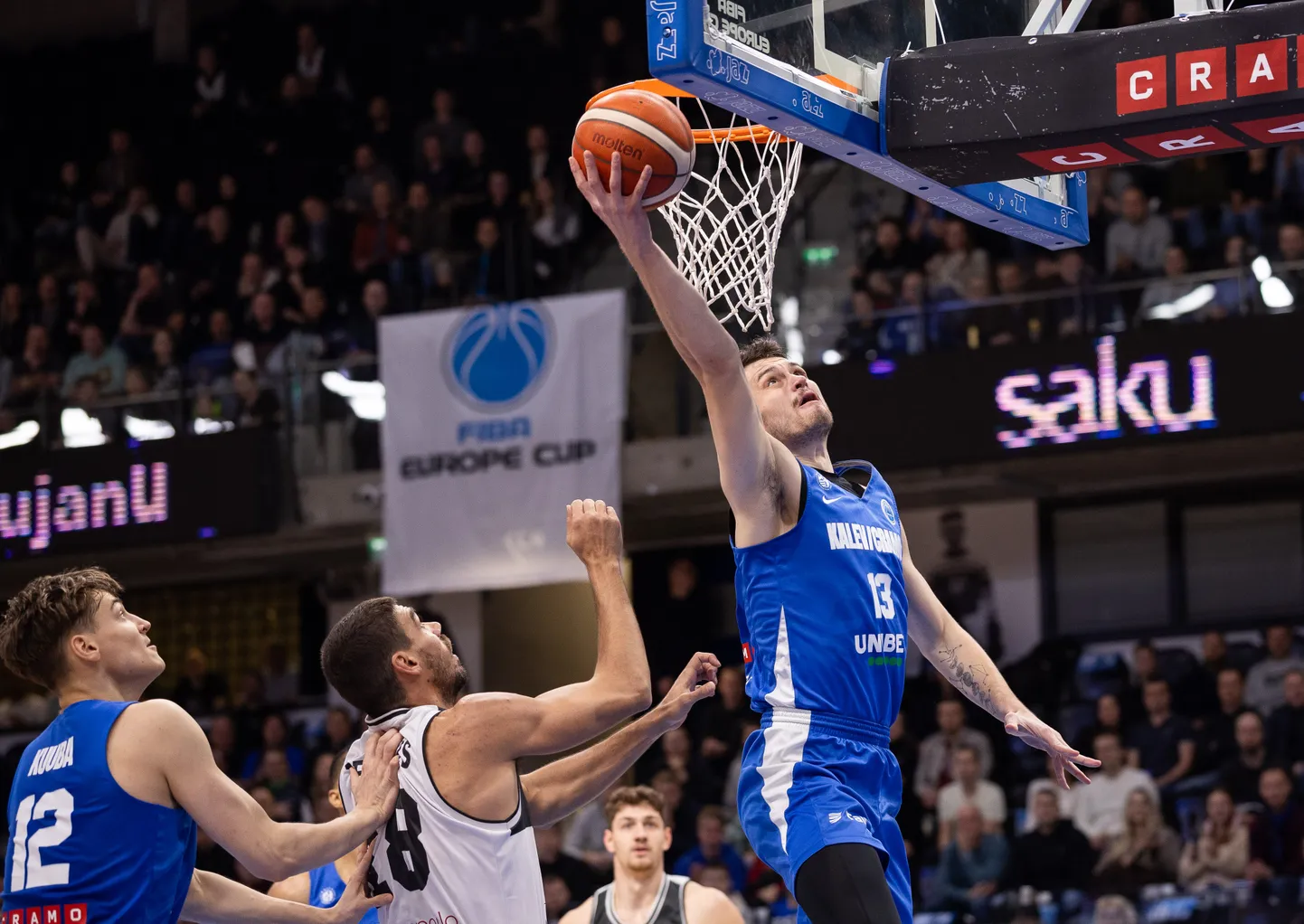 Kalev/Cramo pühkis europisaraid 51-punktilise võiduga