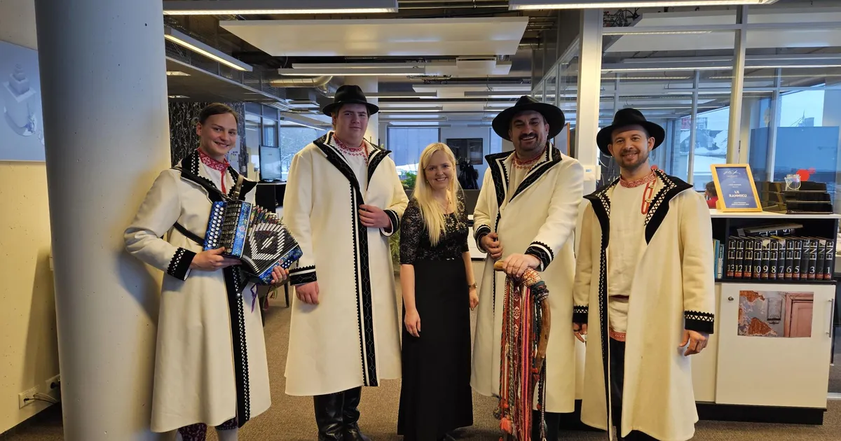 VIDEO Seto Kuningriigi saatkond käis Lõuna-Eesti Postimeest tervitamas