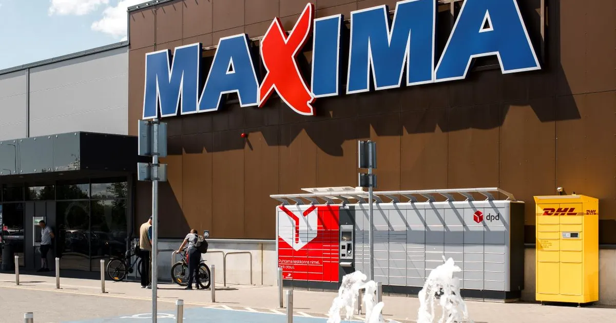 В магазине Maxima XX в Силламяэ прошел ремонт