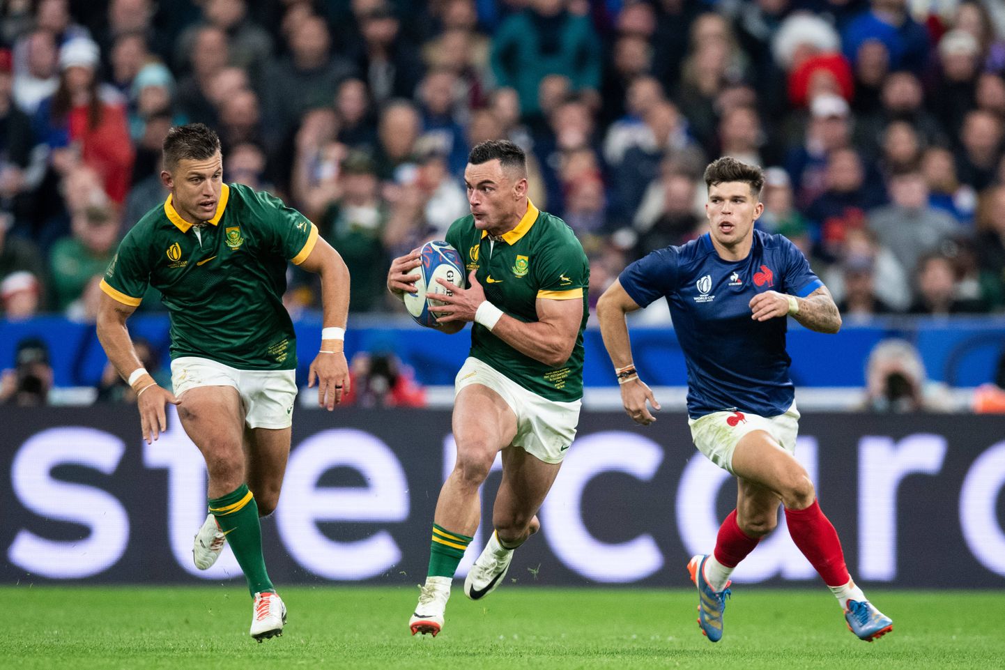 DĀR un Anglijas regbisti iekļūst Pasaules kausa pusfinālā