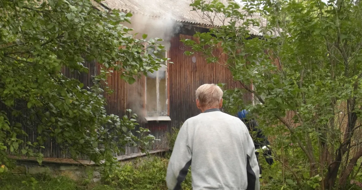 Tulekahjus hukkus vanem mees