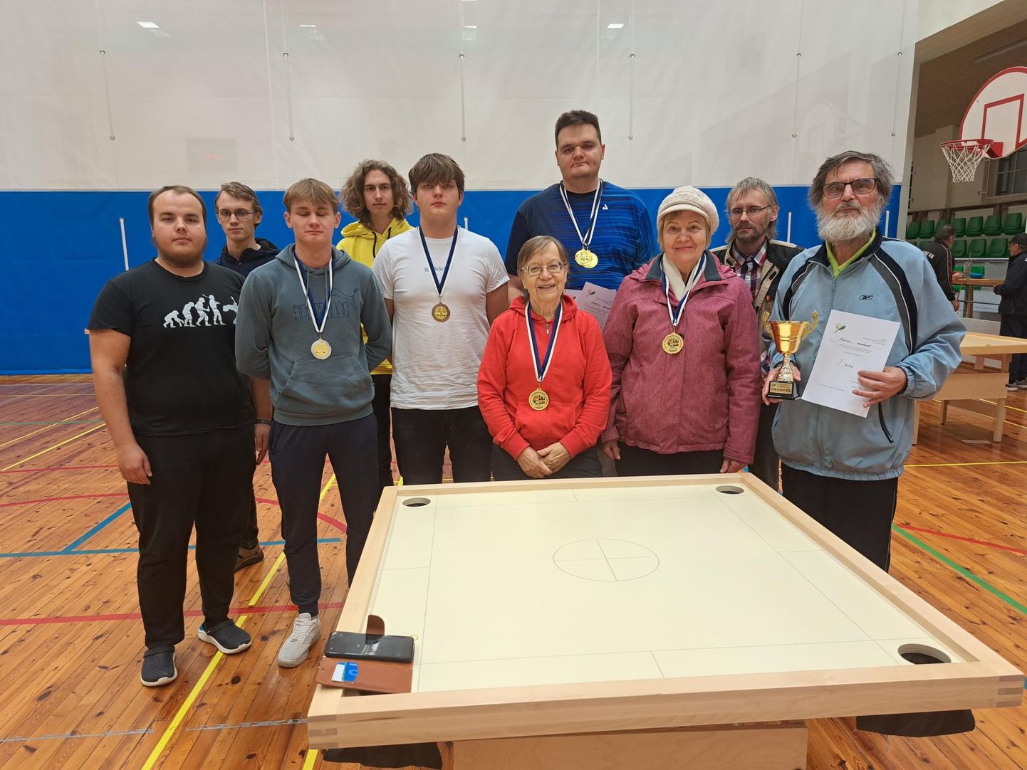 Lauamängusportlased esindasid maakonda kullavääriliselt