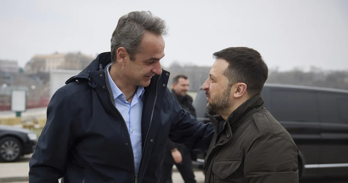 Vene rakett maandus Zelenskõist ja Kreeka peaministrist 500 meetri kaugusel