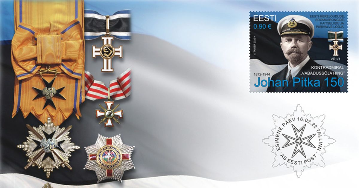 FOTOD Ilmub Johan Pitka 150. sünniaastapäevale pühendatud juubelimark ...